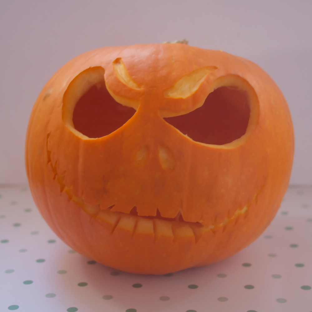 calabaza de Jack Skellington para Halloween - Aurea Mazo