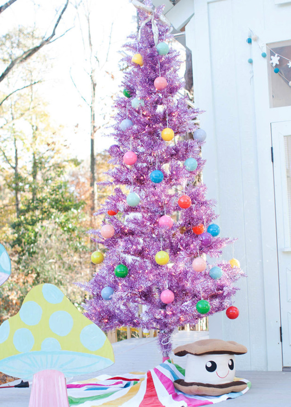 Inspiración: Árboles de navidad de colores para todos -Aurea Mazo